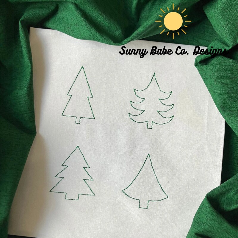 Tree Embroidery - Etsy