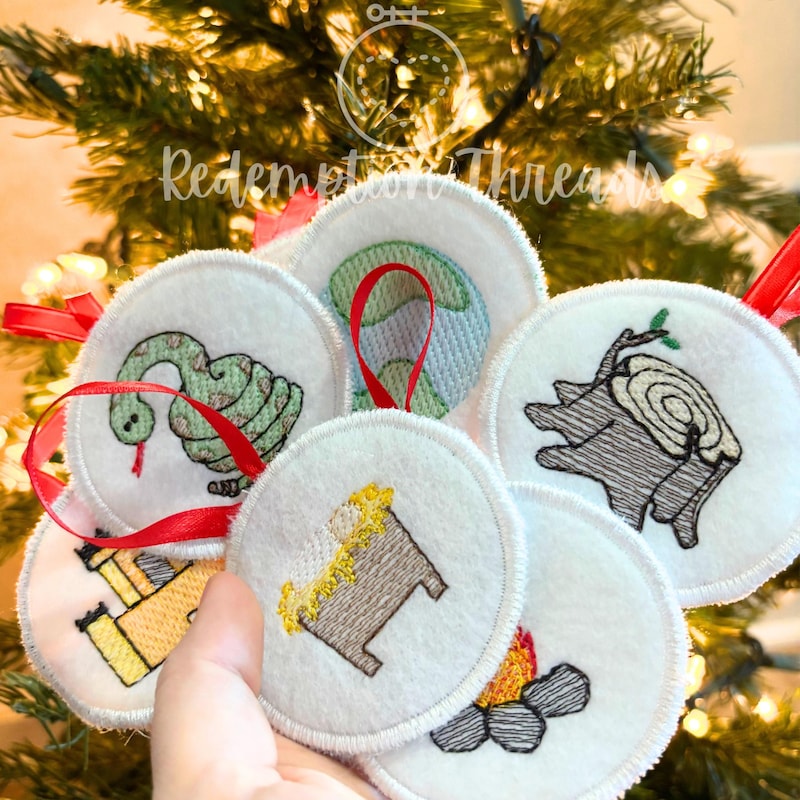 Jesse Tree Advent Calendar Craft - Etsy