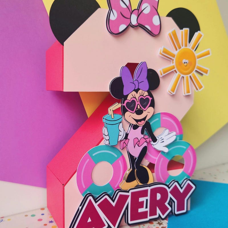 Minnie Pool Party Png - Etsy