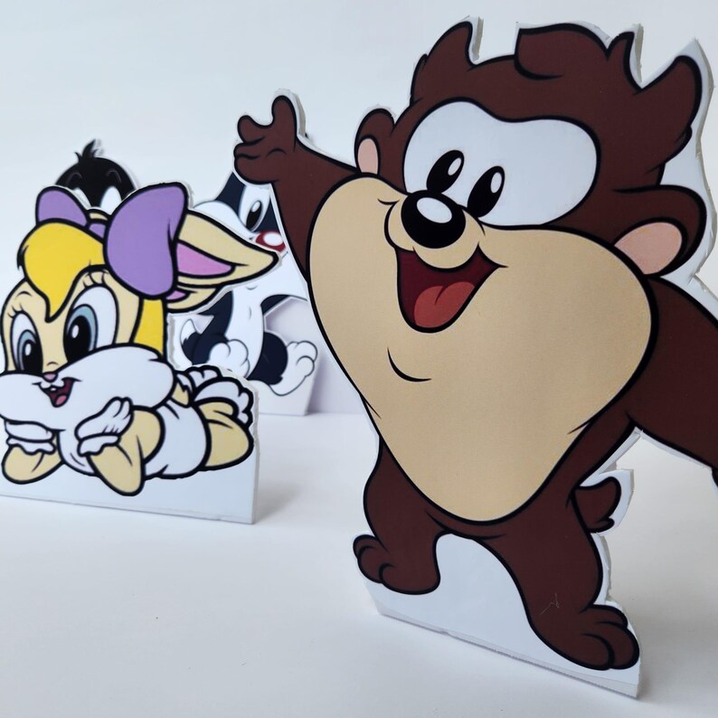 Looney Tunes Baby Shower,looney Tunes 3d Letters,looney Tunes Birthday ...