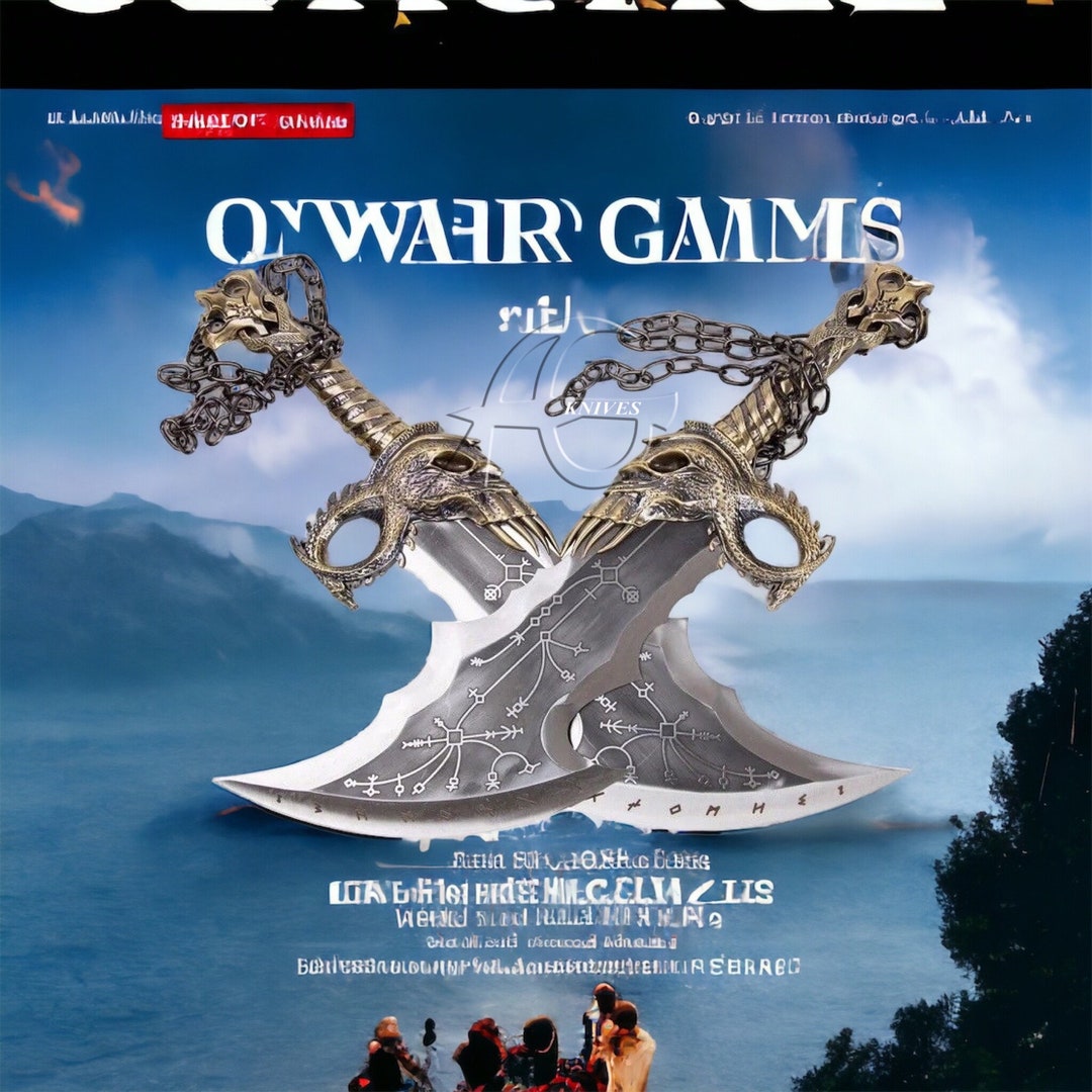 Blade of the Leviathan: Gaming Sword Axe for Display /god of - Etsy