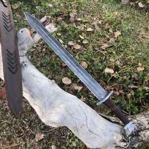 Saxy Machete, Unique Katana,custom Viking Swords, Damascus Blade, Knife ...