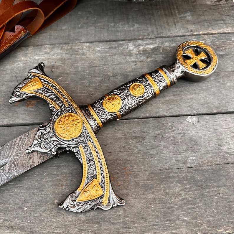 Medieval Sword / Sacred Holy Longsword Ornate Knight Templar - Etsy