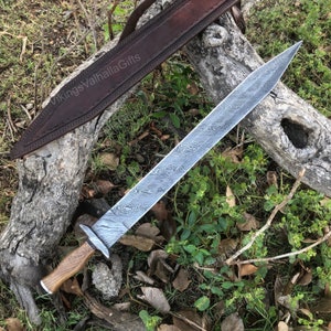 Saxy Machete, Unique Katana,custom Viking Swords, Damascus Blade, Knife ...