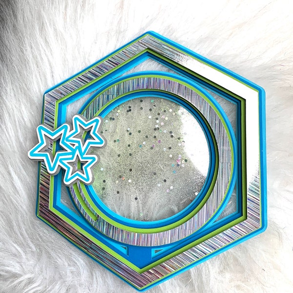 Shaker Cake Topper Svg - Etsy