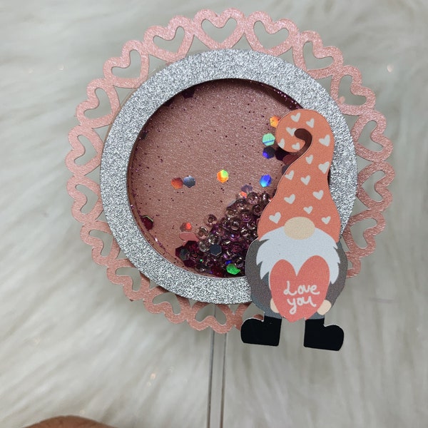 Gnome Cake Toppers - Etsy