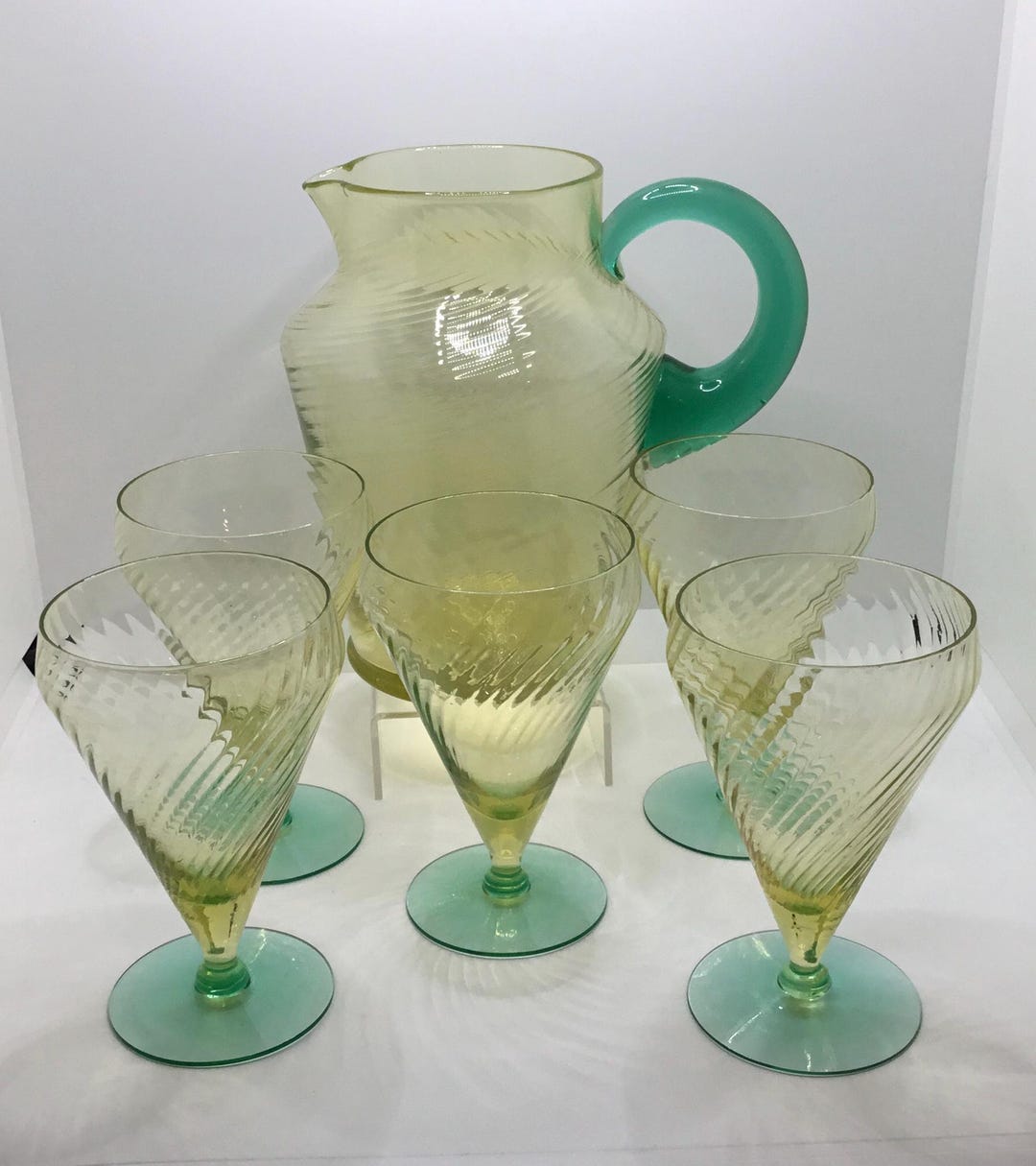 Utility Glass Works Type-f Pitcher - Etsy