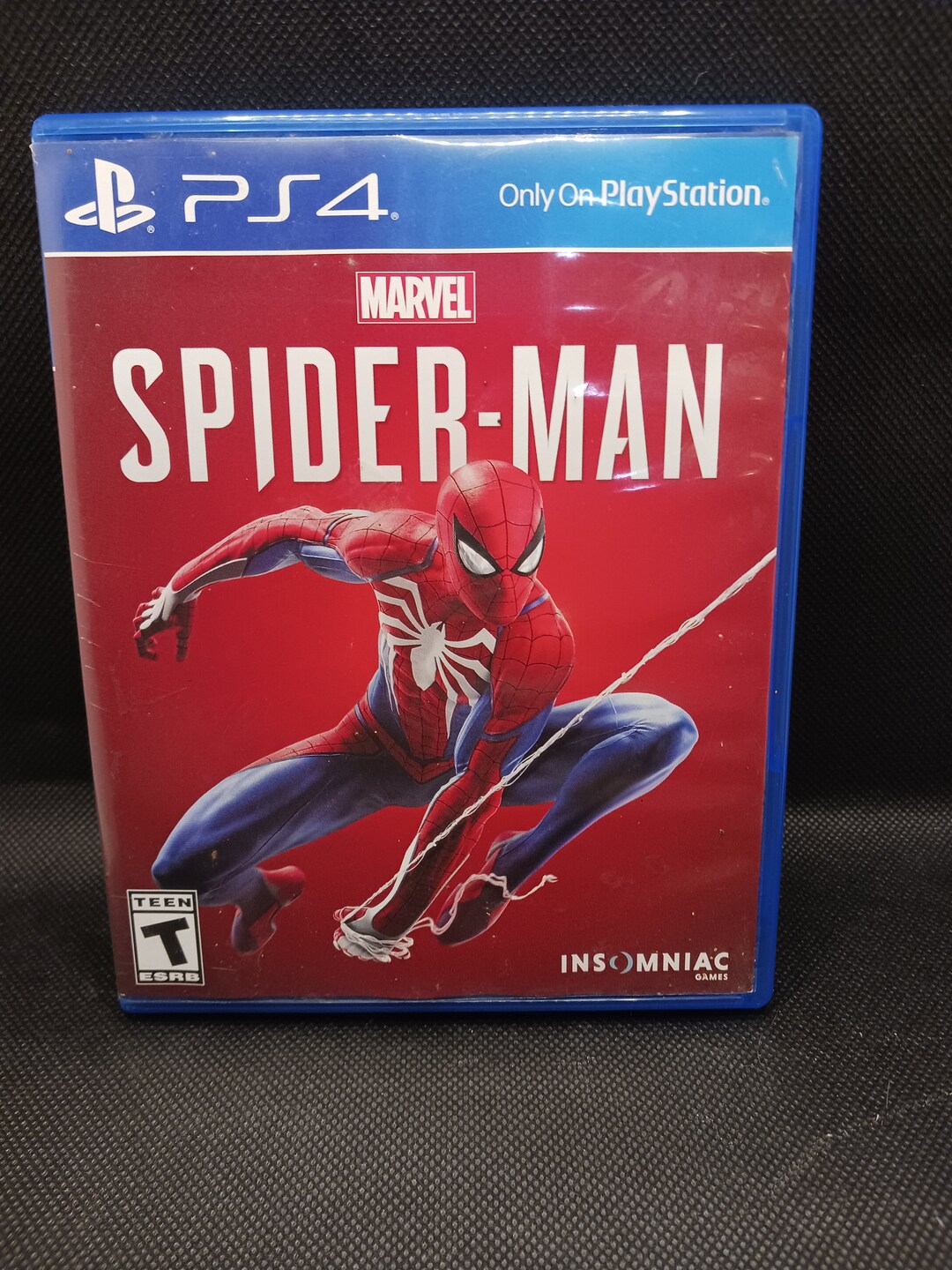 PS4 MARVEL SPIDERMAN Playstation Game Cd - Etsy