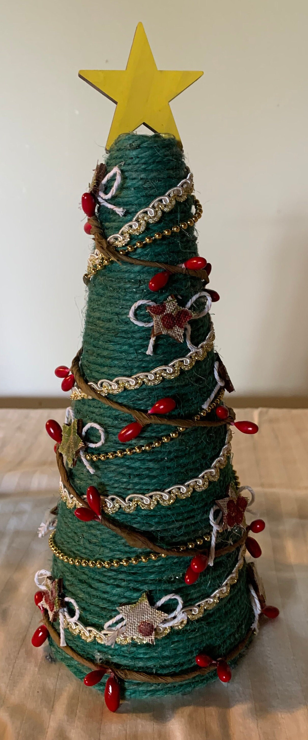 Handmade Styrofoam Christmas Trees - Etsy