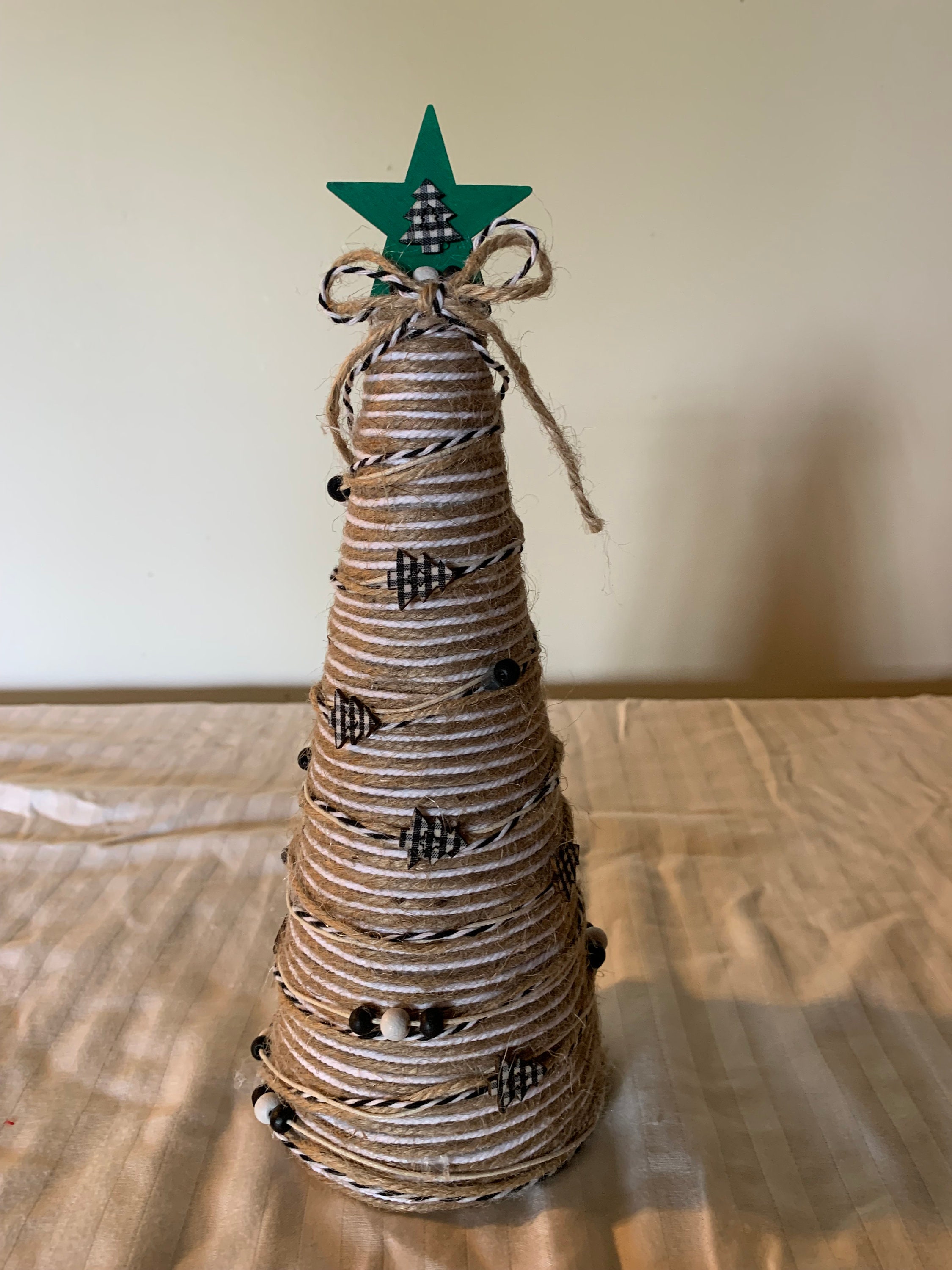 Handmade Styrofoam Christmas Trees - Etsy