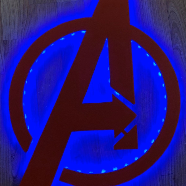 Illuminated Logo Sign - Etsy