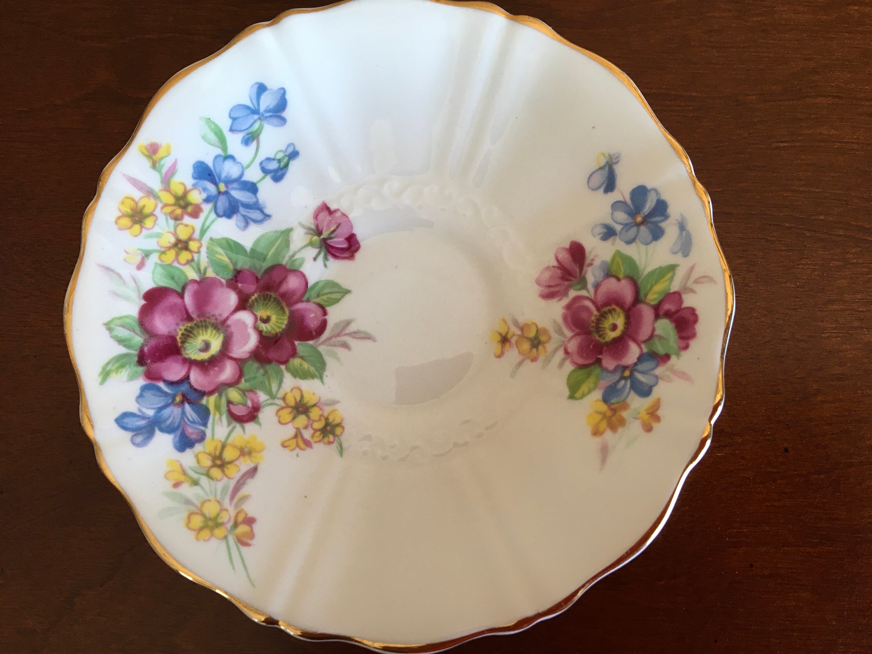 Old Royal Bone China Wild Flowers/ Floral Fine and Delicate | Etsy
