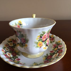 Royal Albert Fragrance Series Primula Fine Bone China Tea Cup With ...