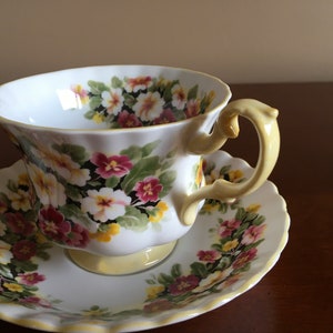Royal Albert Fragrance Series Primula Fine Bone China Tea Cup With ...