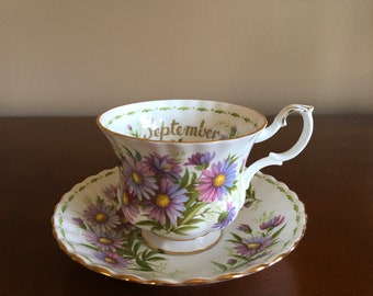 September Tea Cup - Etsy