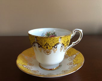 Yellow China Tea Cup - Etsy