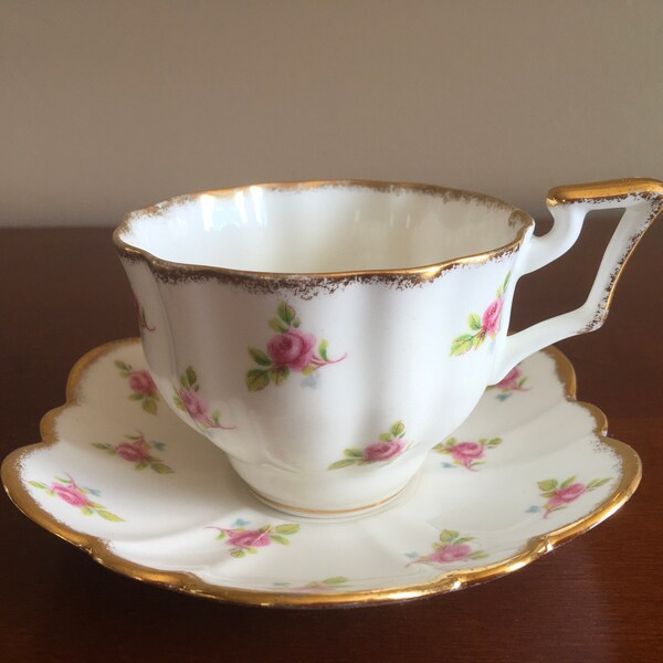 Pink Rose Tea Cup - Etsy