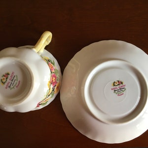 Royal Albert Fragrance Series Primula Fine Bone China Tea Cup With ...