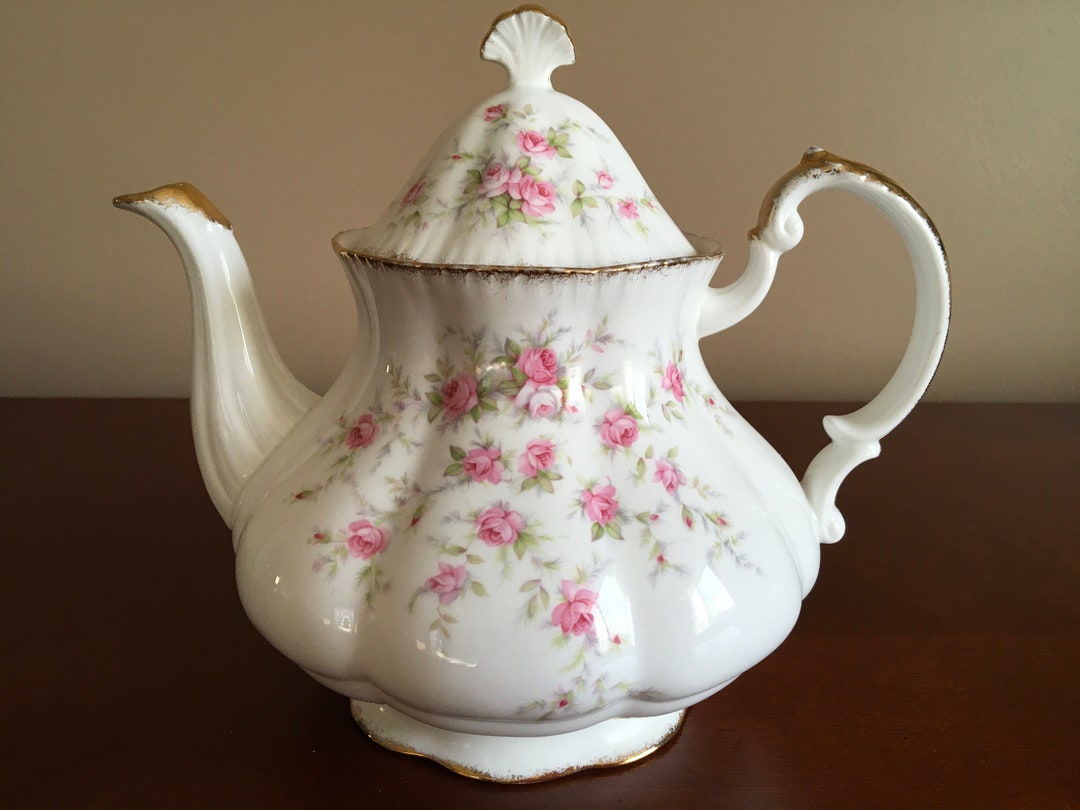 Vintage Paragon Victoriana Rose Teapot - Etsy