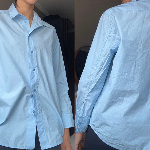 Light Blue Button Up - Etsy