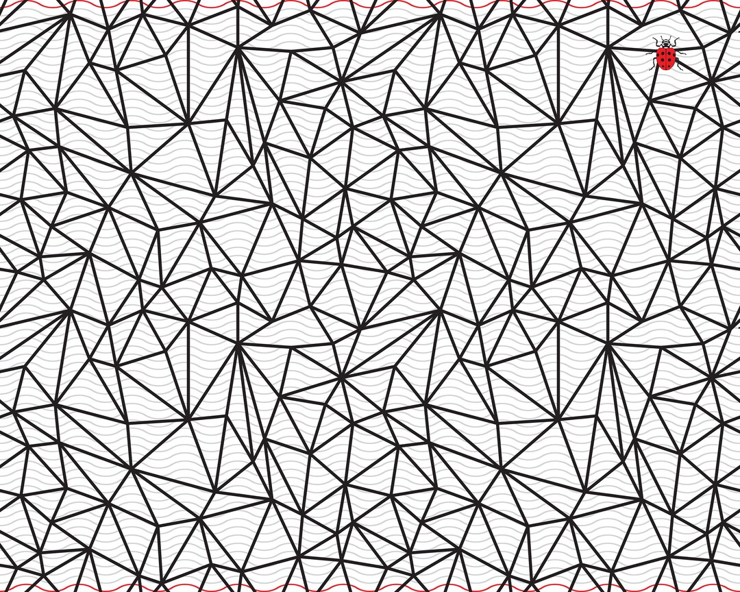 SVG Triangular Network, Seamless Pattern, Digital Clipart,files Eps Jpg ...