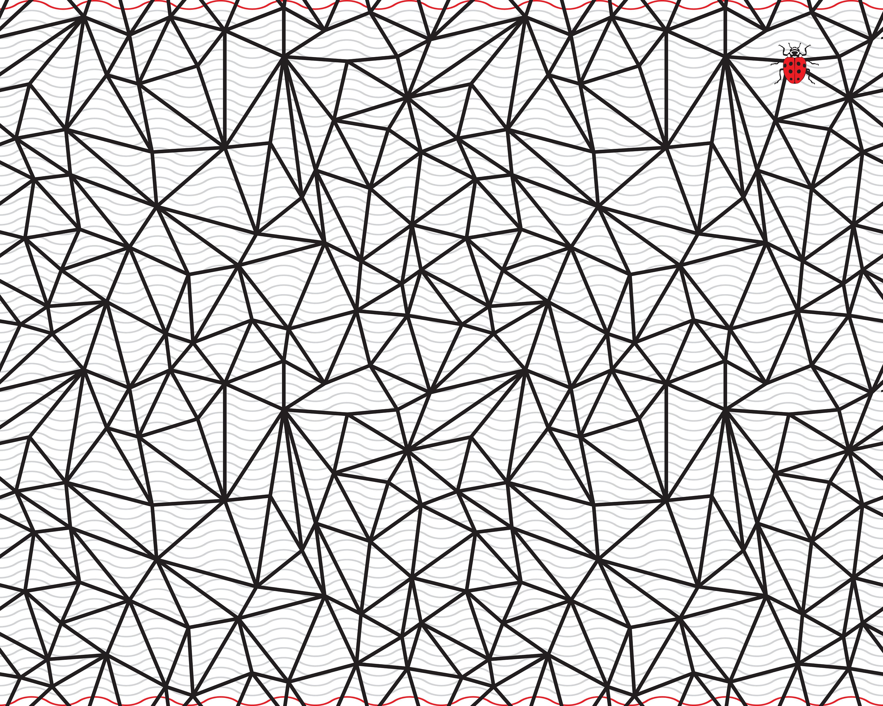 SVG Triangular Network, Seamless Pattern, Digital Clipart,files Eps Jpg ...
