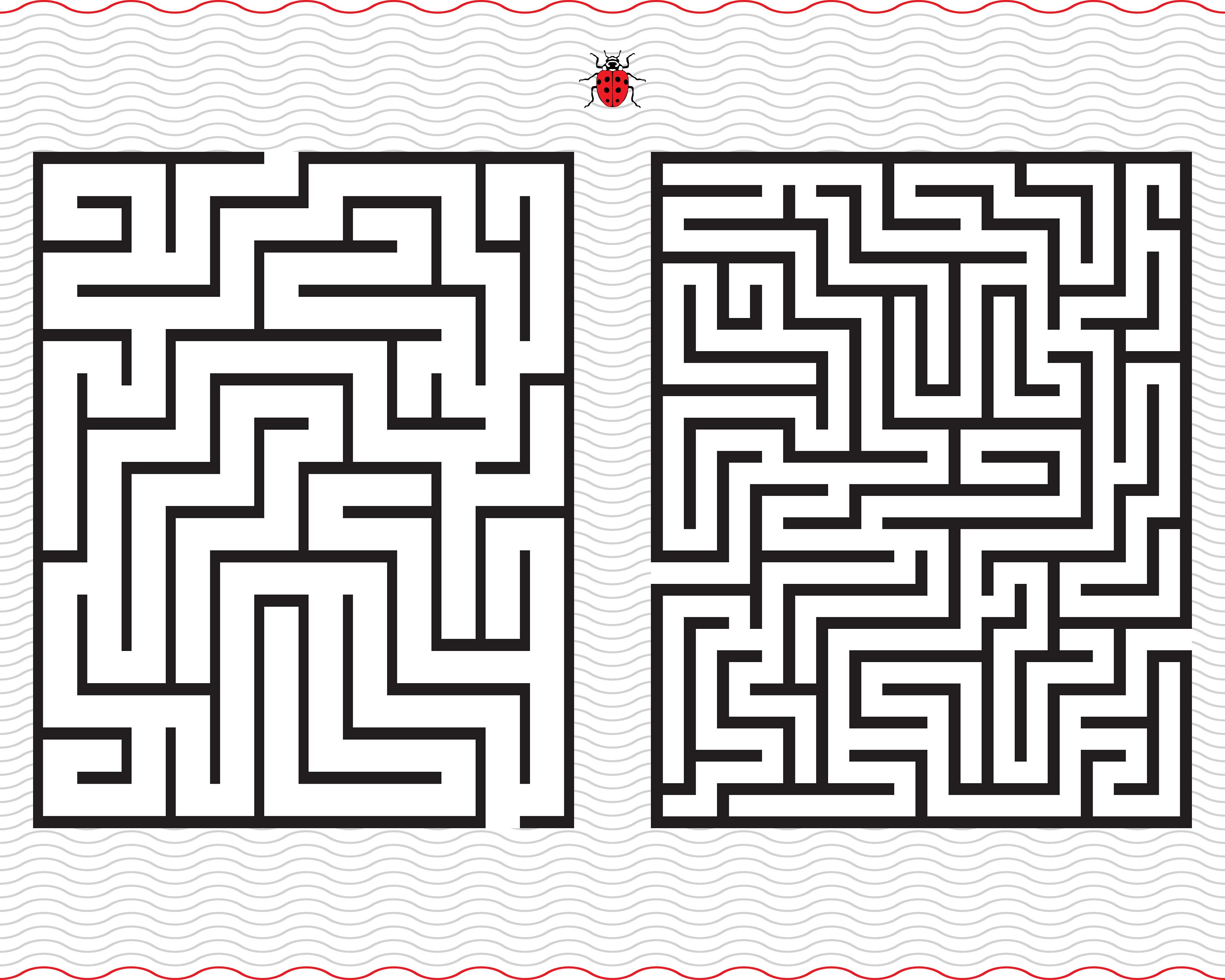 Maze SVG, Black Silhouette Digital Clipart, Files Eps Jpg, Maze ...