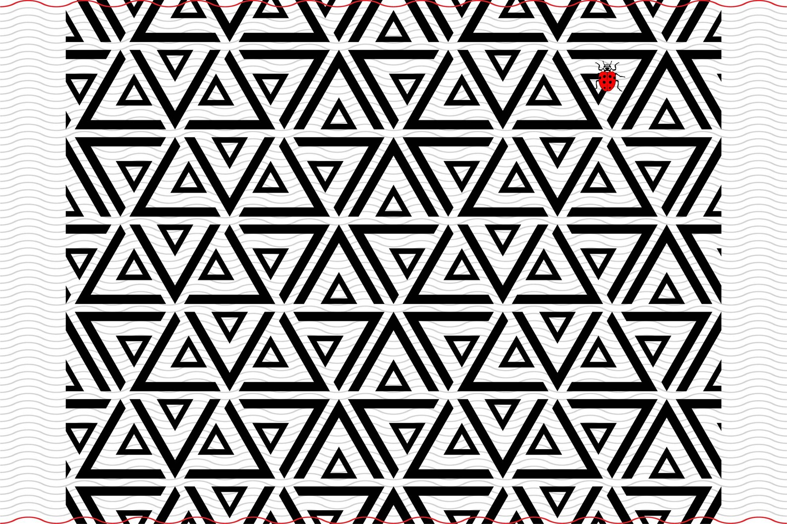 SVG Polygons Black White, Seamless Pattern, Digital Clipart, Files Eps Jpg, SVG Polygons ...