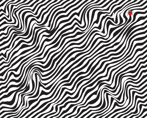 SVG Seamless Wavy Lines Pattern Digital Clipart Files Eps | Etsy