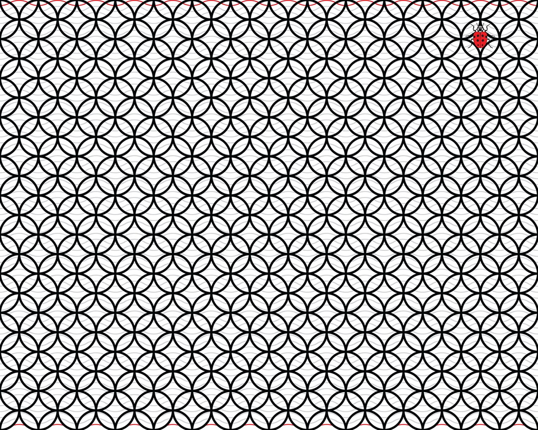 SVG Black Circles Pattern, Seamless Background, Digital Clipart, Eps ...