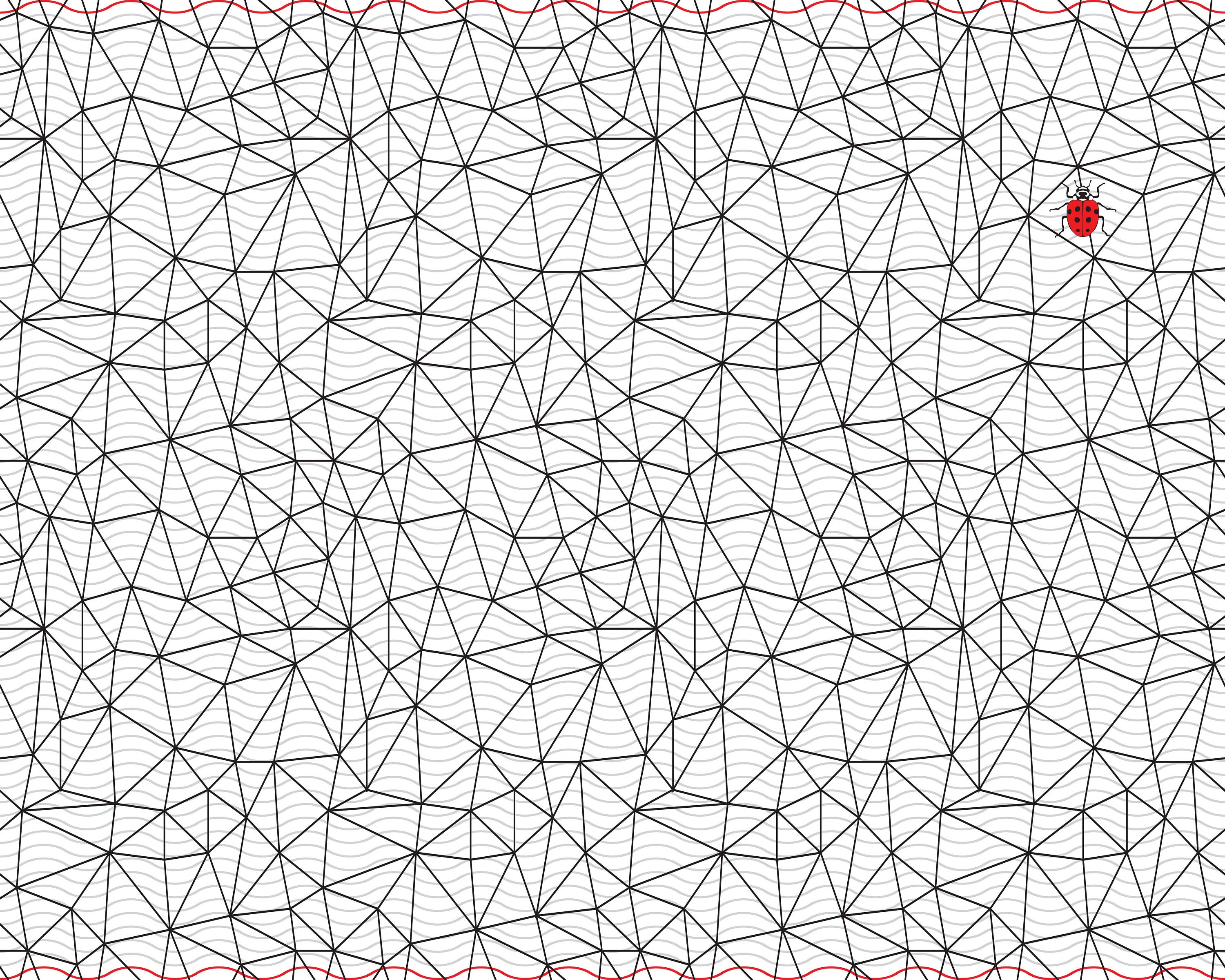 SVG Triangular Network, Seamless Pattern, Digital Clipart,files Eps Jpg ...