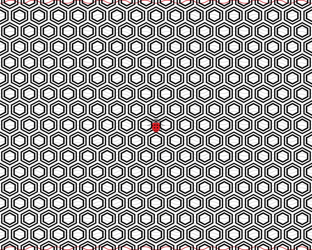 SVG Hexagons Pattern, Seamless Background Digital Clipart, Files Eps ...