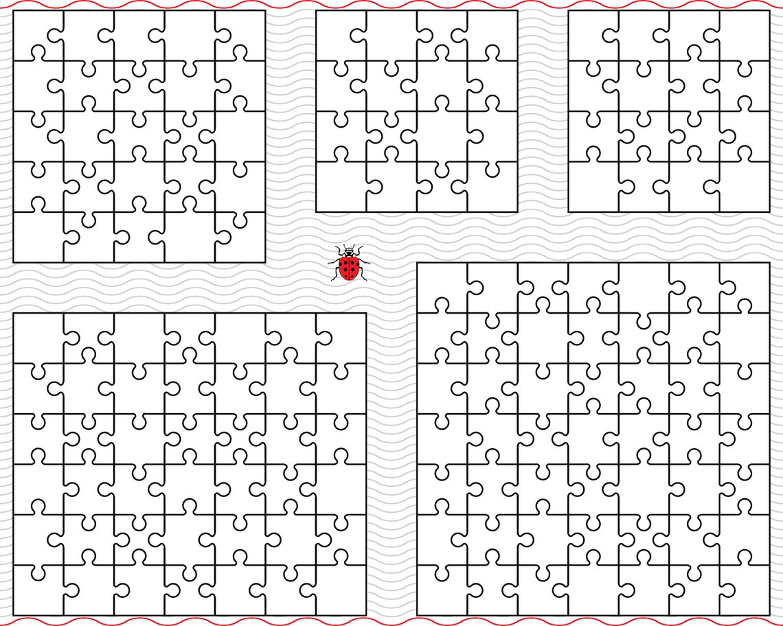 Puzzles SVG Digital Clipart Files Eps Jpg Maze SVG - Etsy