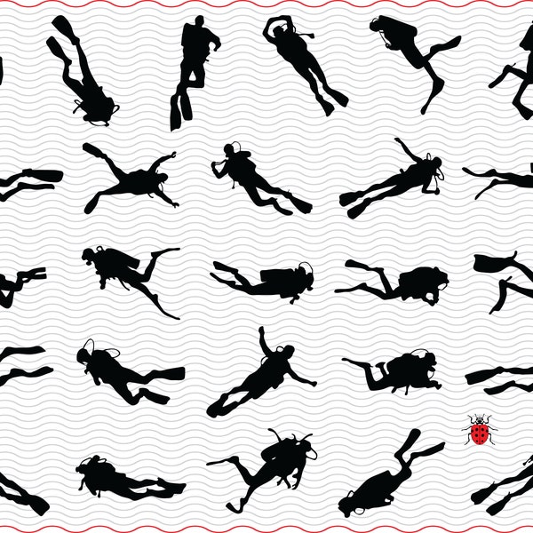 Scuba Diving Svg - Etsy