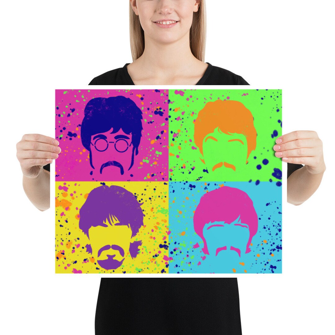 The Beatles, Pop Art - PRINT - Etsy