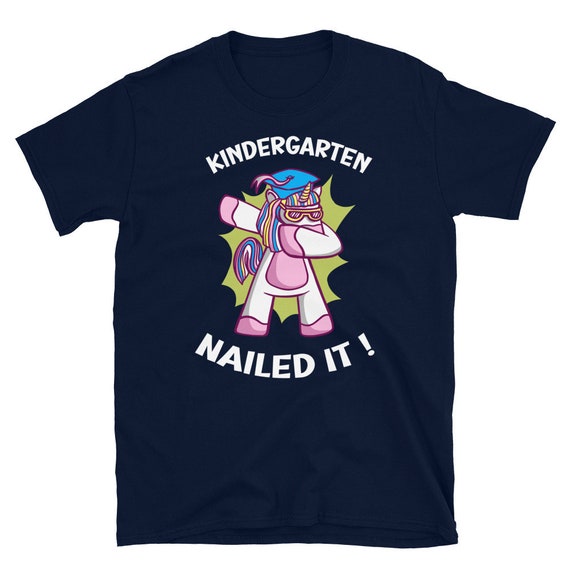 Kindergarten Nailed It Zero Two Dabbing Unicorn Anime Unisex | Etsy