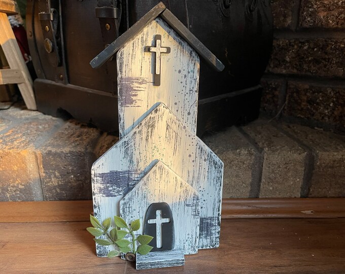 Rustic Church Wood Kit - Etsy