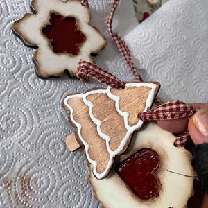 Unfinished Wood Cookies for Garland, Ornaments or Wreaths - Etsy
