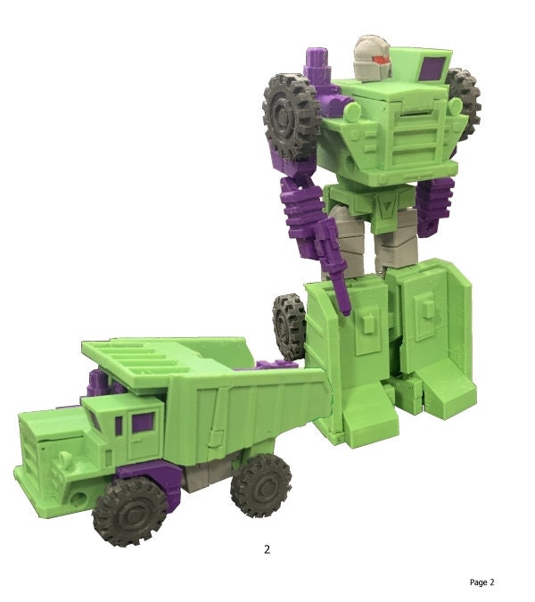 STL File of G1 Devastator - Etsy Canada