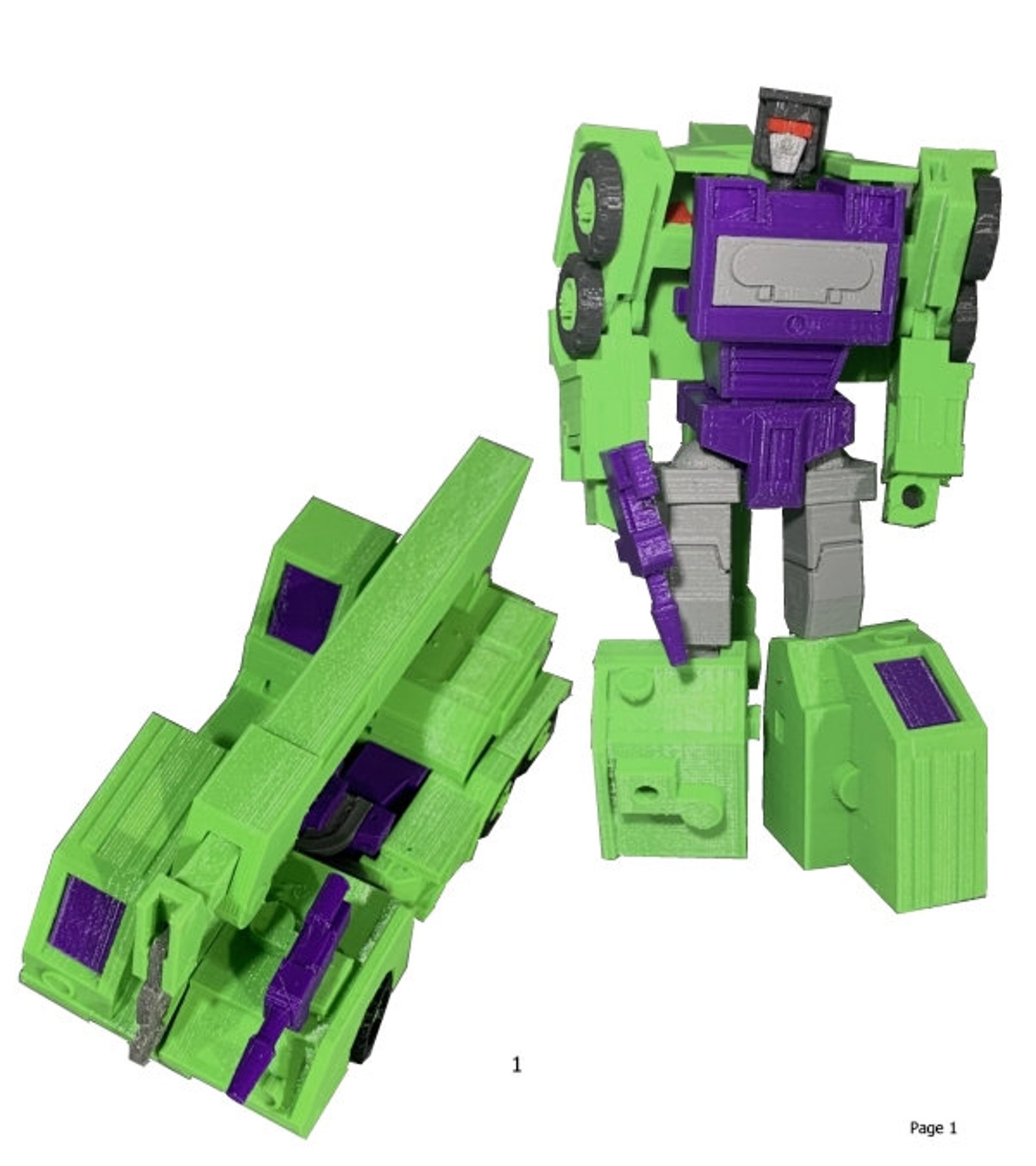 STL File of G1 Devastator | Etsy Canada