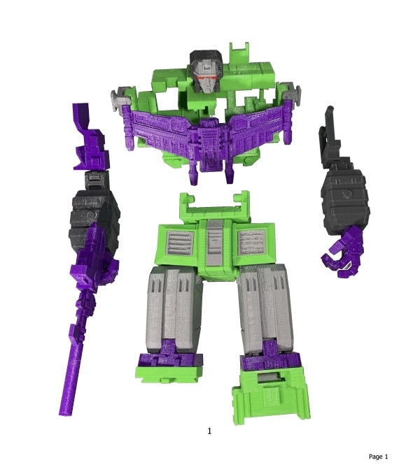 STL File of G1 Devastator - Etsy