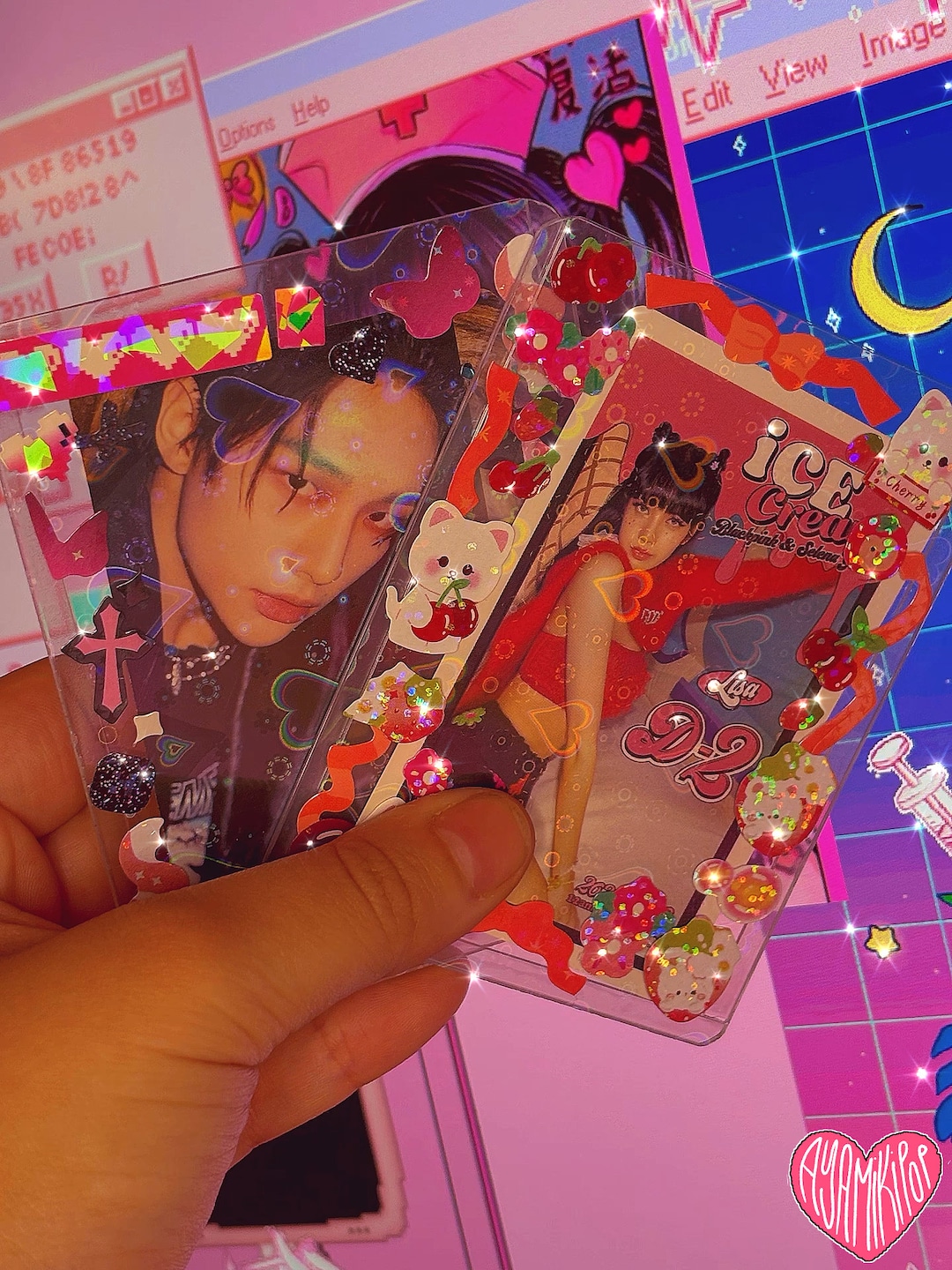 K-pop Deco Toploader (LOMO CARD INCLUDED!) - Etsy