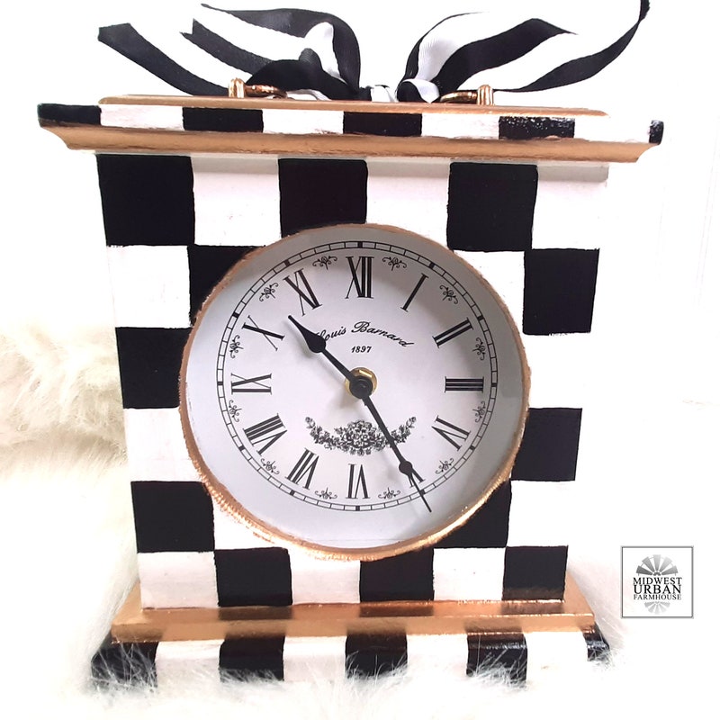 Hand Painted Clock - Etsy