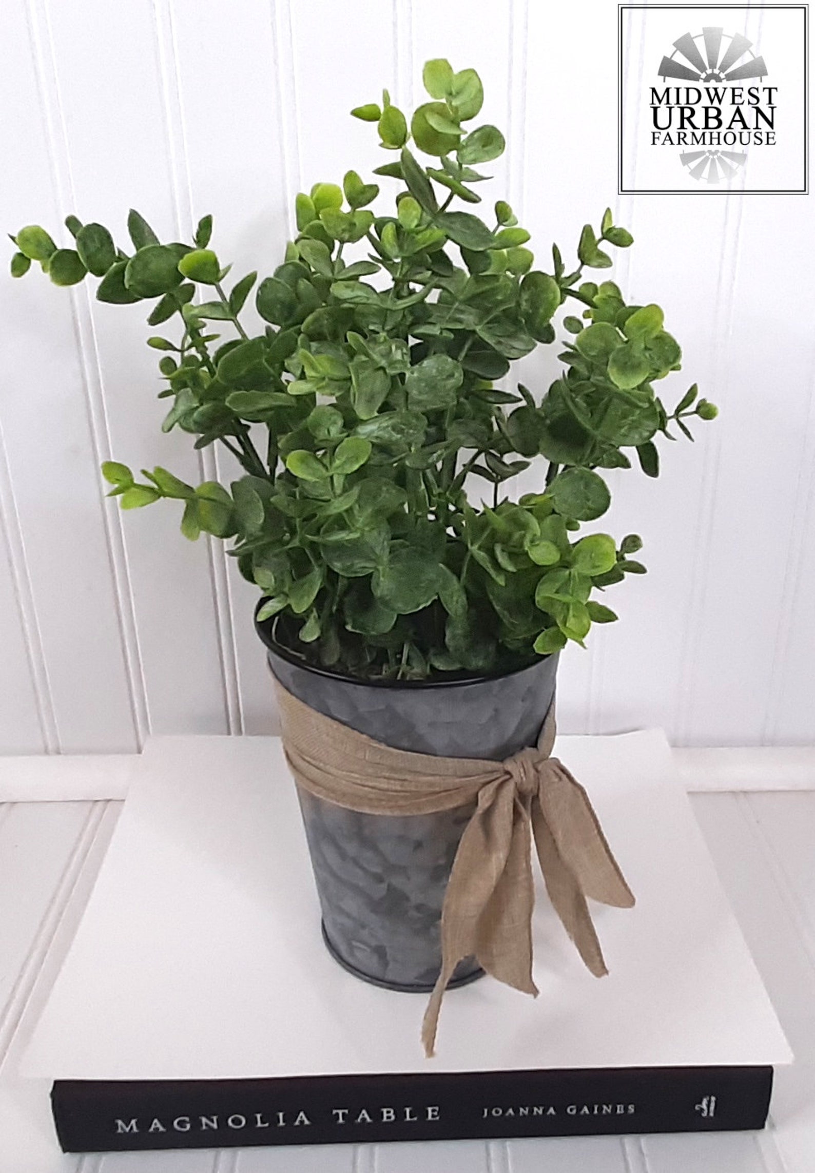 Tabletop Farmhouse Eucalyptusfarmhouse Floraleucalyptus | Etsy