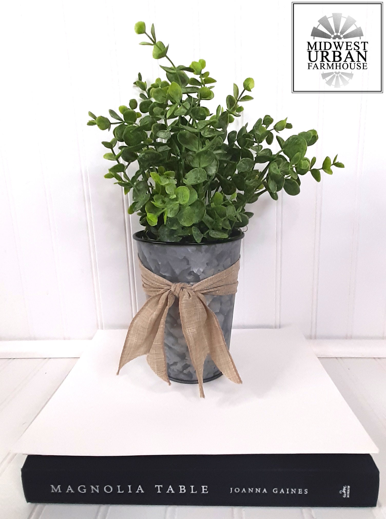 Tabletop Farmhouse Eucalyptusfarmhouse Floraleucalyptus | Etsy