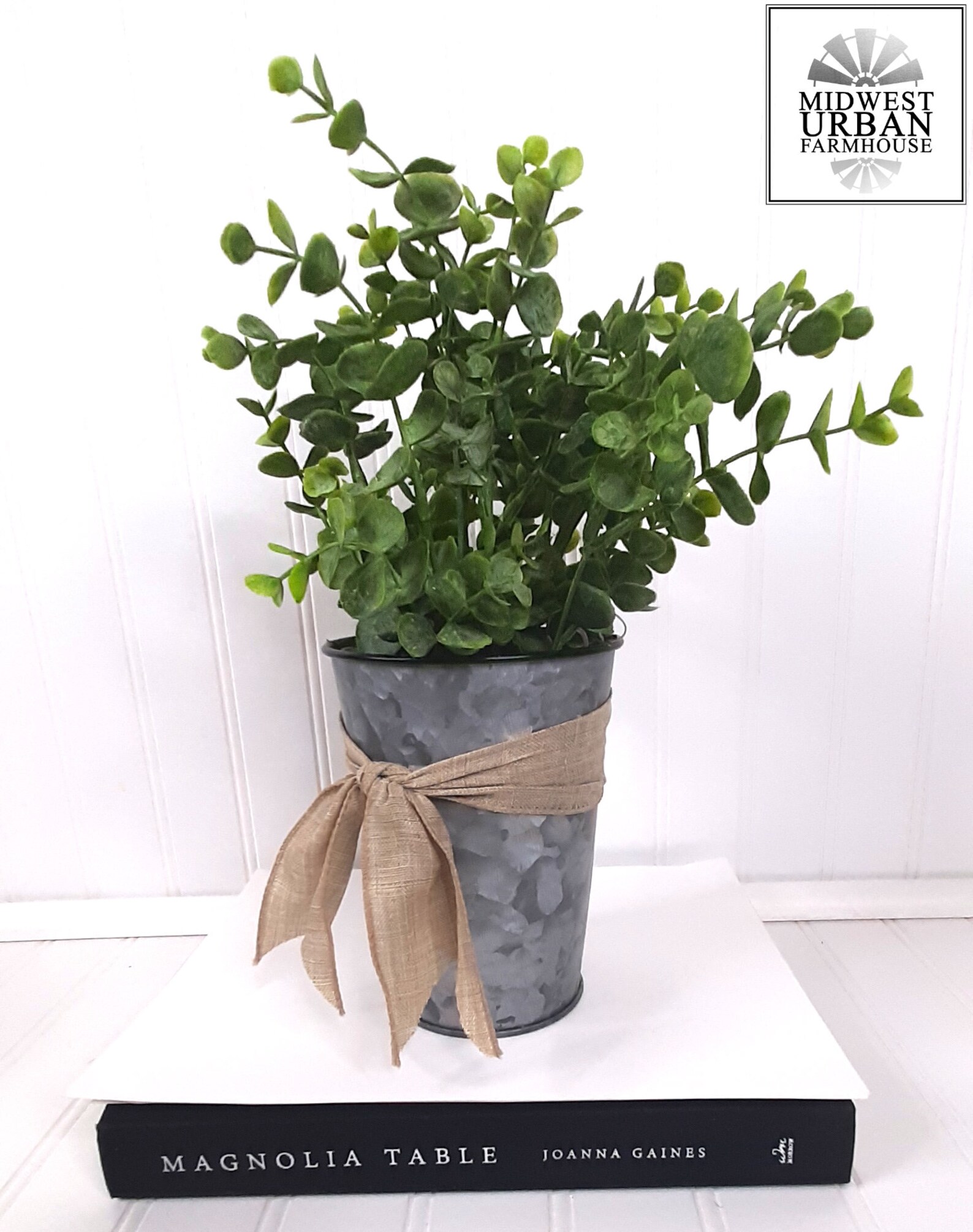 Tabletop Farmhouse Eucalyptusfarmhouse Floraleucalyptus | Etsy