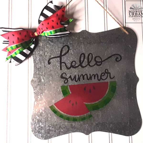 Watermelon Sign - Etsy