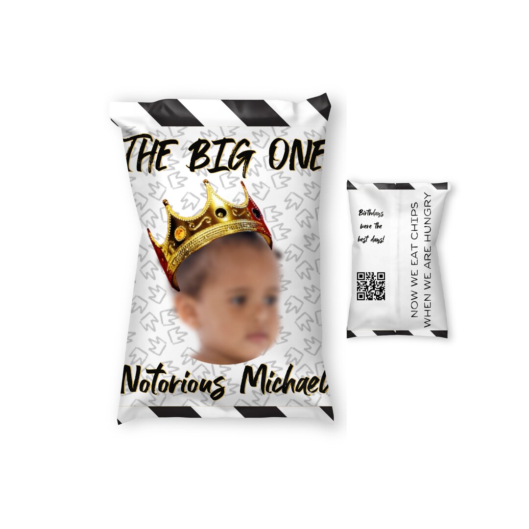Personalized Chip Bag Labels Custom Party Supplies for Girls - Etsy