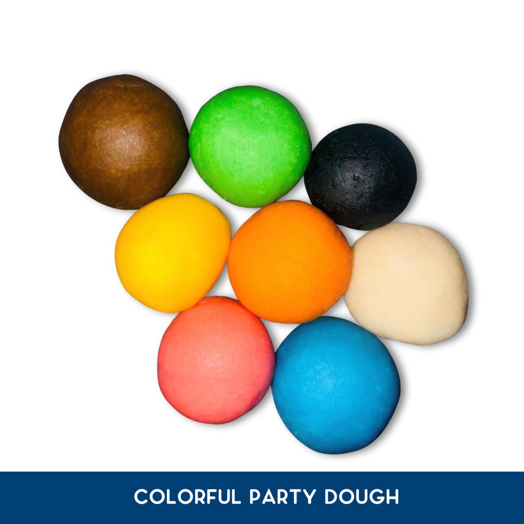 Colorful Party Dough, Dough Party Favors, Dough Sensory Kit, Play Kit ...