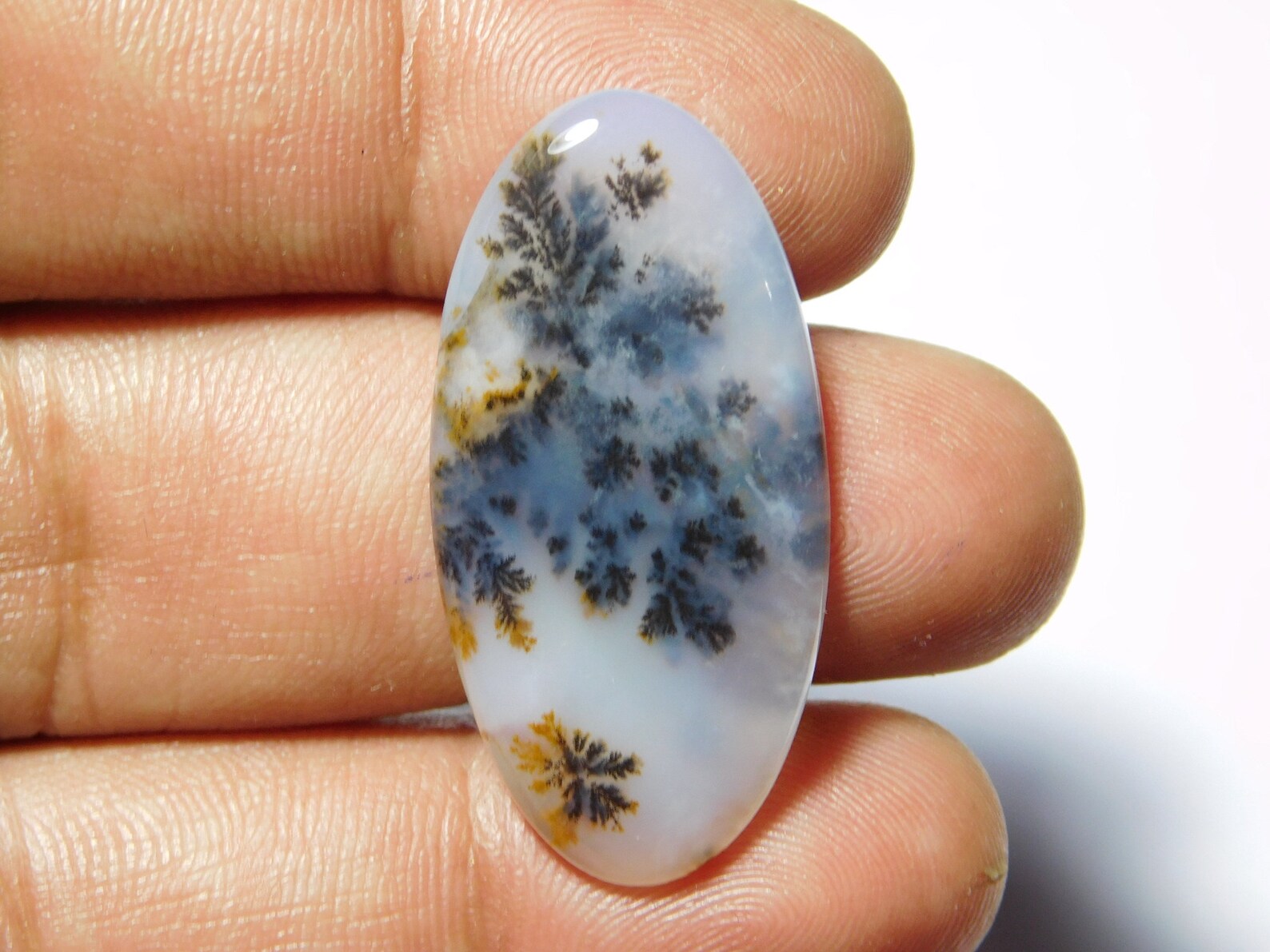 Top quality Dendritic moss agate Gemstone 100% Natural | Etsy